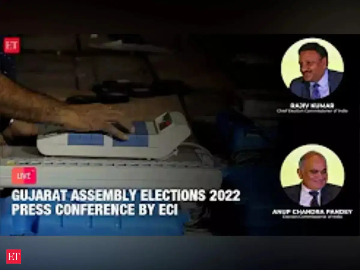 gujarat Election Commission: Gujarat Elections 2022: Press Conference ...