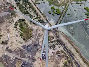 Adani New Industries installs India's largest wind turbine, taller than ...