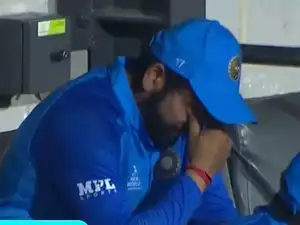 Rohit Sharma Cry: Watch Indian captain Rohit Sharma in tears after ...