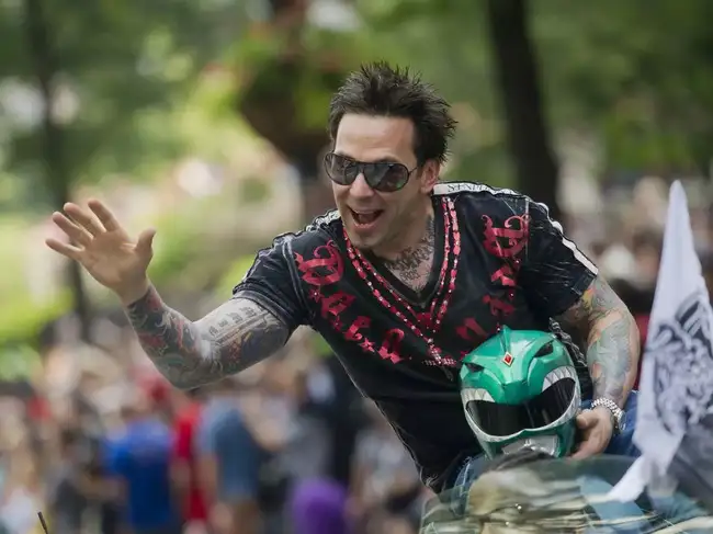 Jason David Frank, who played Green Power Ranger on 1990s children's ...