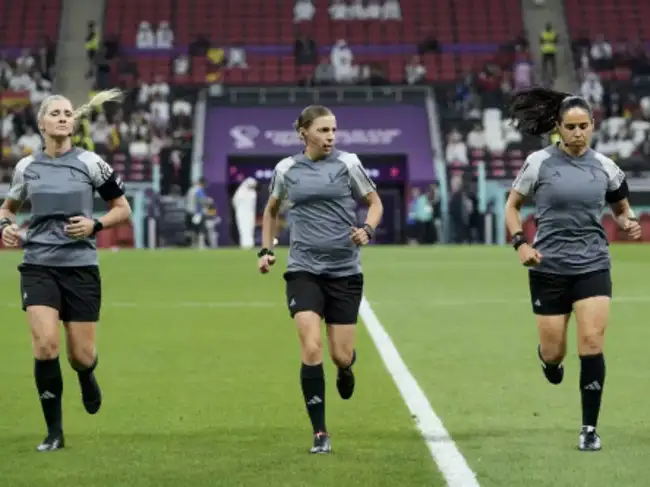 FIFA world cup 2022: Historical moment! All-female referee team - 1st ...