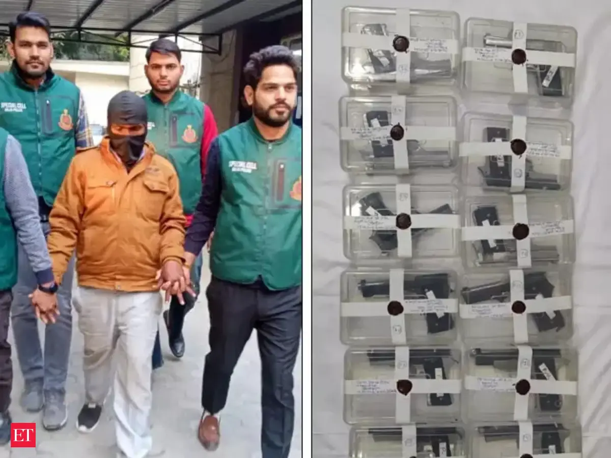 delhi police: Delhi Police busts inter-state illegal firearms syndicate ...