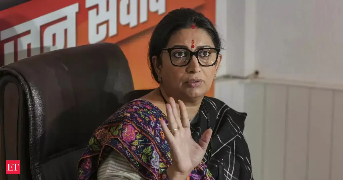 smriti irani: Global Hunger Index does not reflect India's true picture: WCD Minister Smriti ...