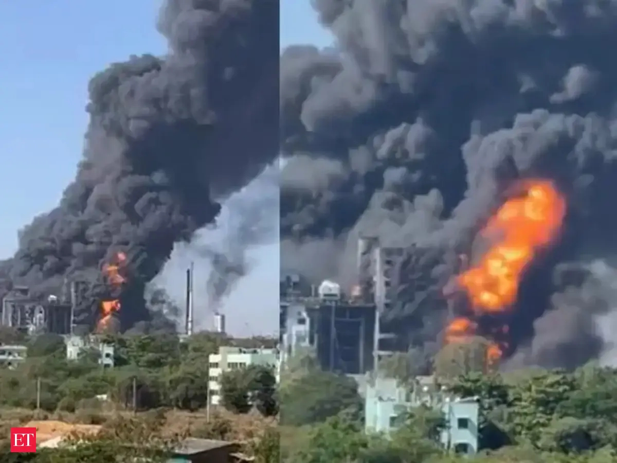 maharashtra: Maharashtra: 2 killed, 17 injured in fire after blast in ...