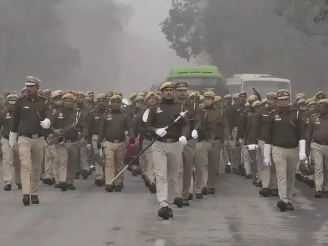 Railway Protection Force - In Pics: Jawans perform R-Day rehearsals in ...