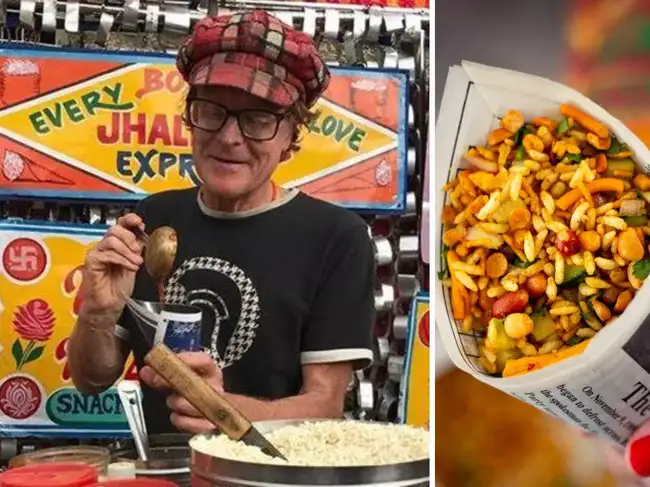 jhalmuri: Video of Britisher selling jhalmuri in the streets of UK wins ...