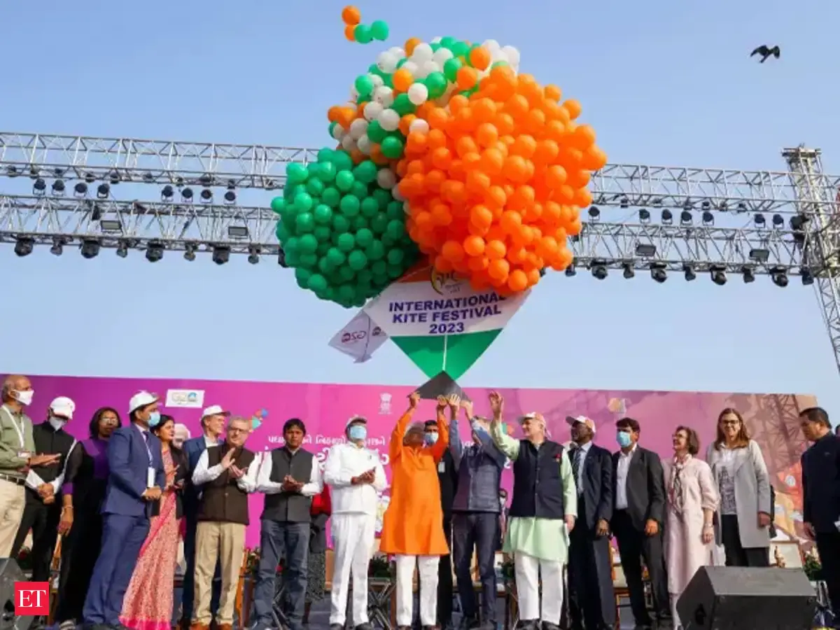 international kite festival: 'One Earth, One Family, One Future ...