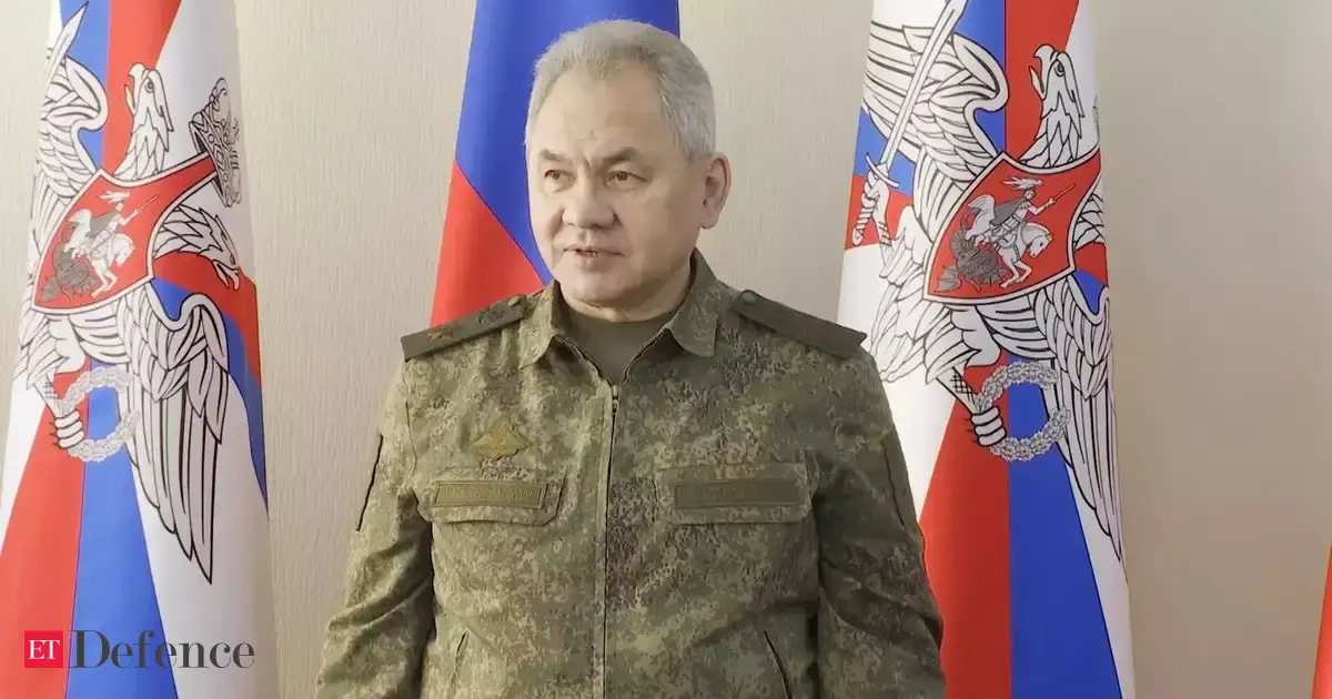 Russian defence minister visits troops involved in Ukraine offensive ...