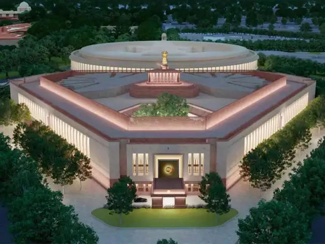 India's new Parliament building: A look from inside - Sneak peek | The ...