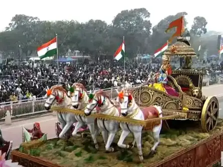 Republic Day Parade Highlights: At parade on Kartavya Path, India's ...