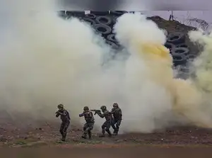 indian army: Indian Army carries out military exercise in North Bengal ...