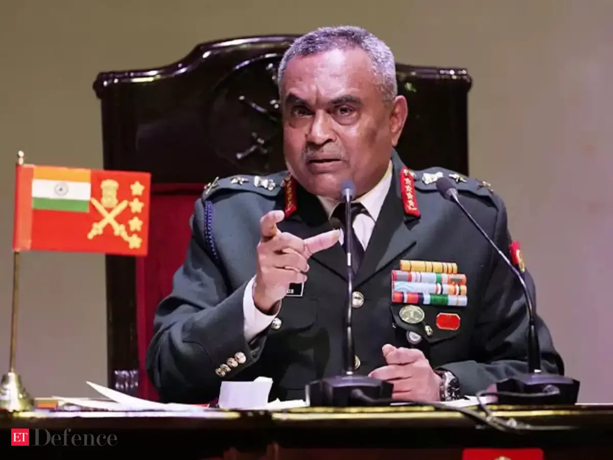 manoj pande: Indian Army Chief Manoj Pande highlights importance of ...