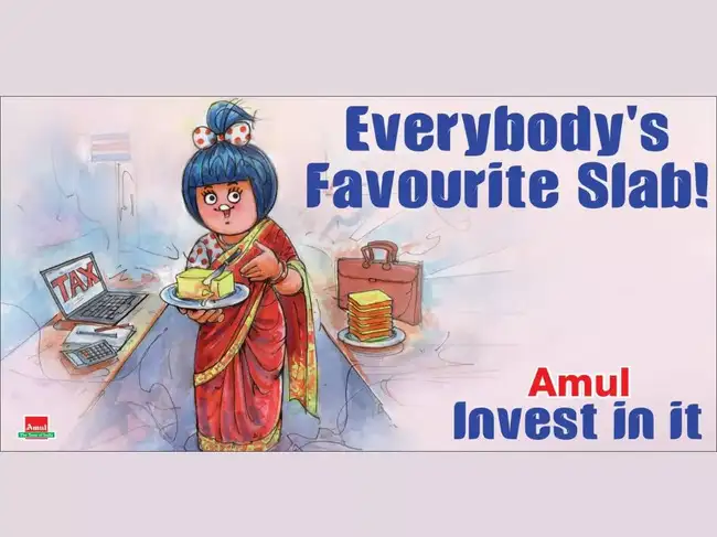 'Everybody's favourite slab!' Amul gets quirky with new topical on Budget 2023 - The Economic Times