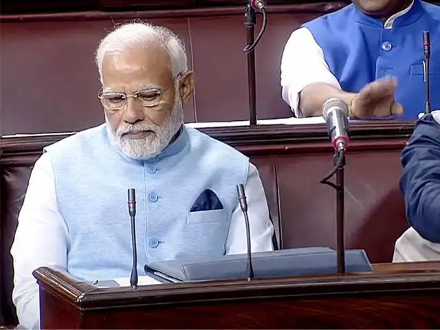 Ecosystem - PM Narendra Modi tears into Opposition in Parliament speech ...
