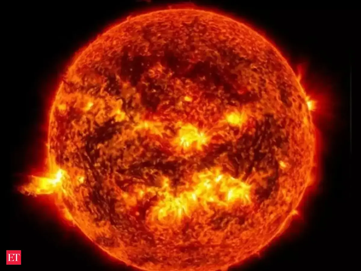 sun: Piece of sun breaks off near its North Pole, leaving scientists ...