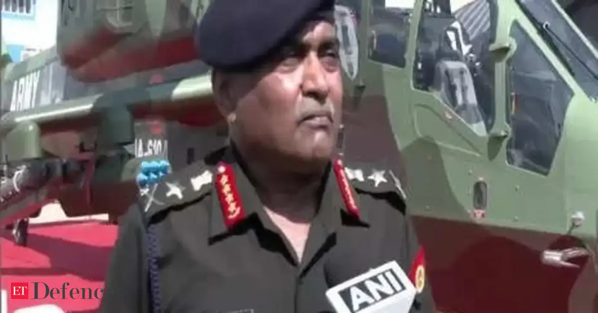 General Manoj Pande: Army Chief Gen Manoj Pande flies in Light Combat ...