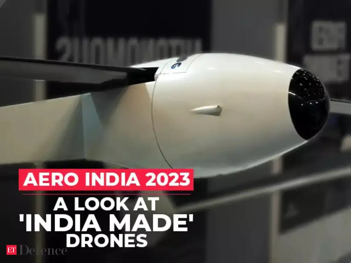 Aero India 2023: A look at 'India made' drones