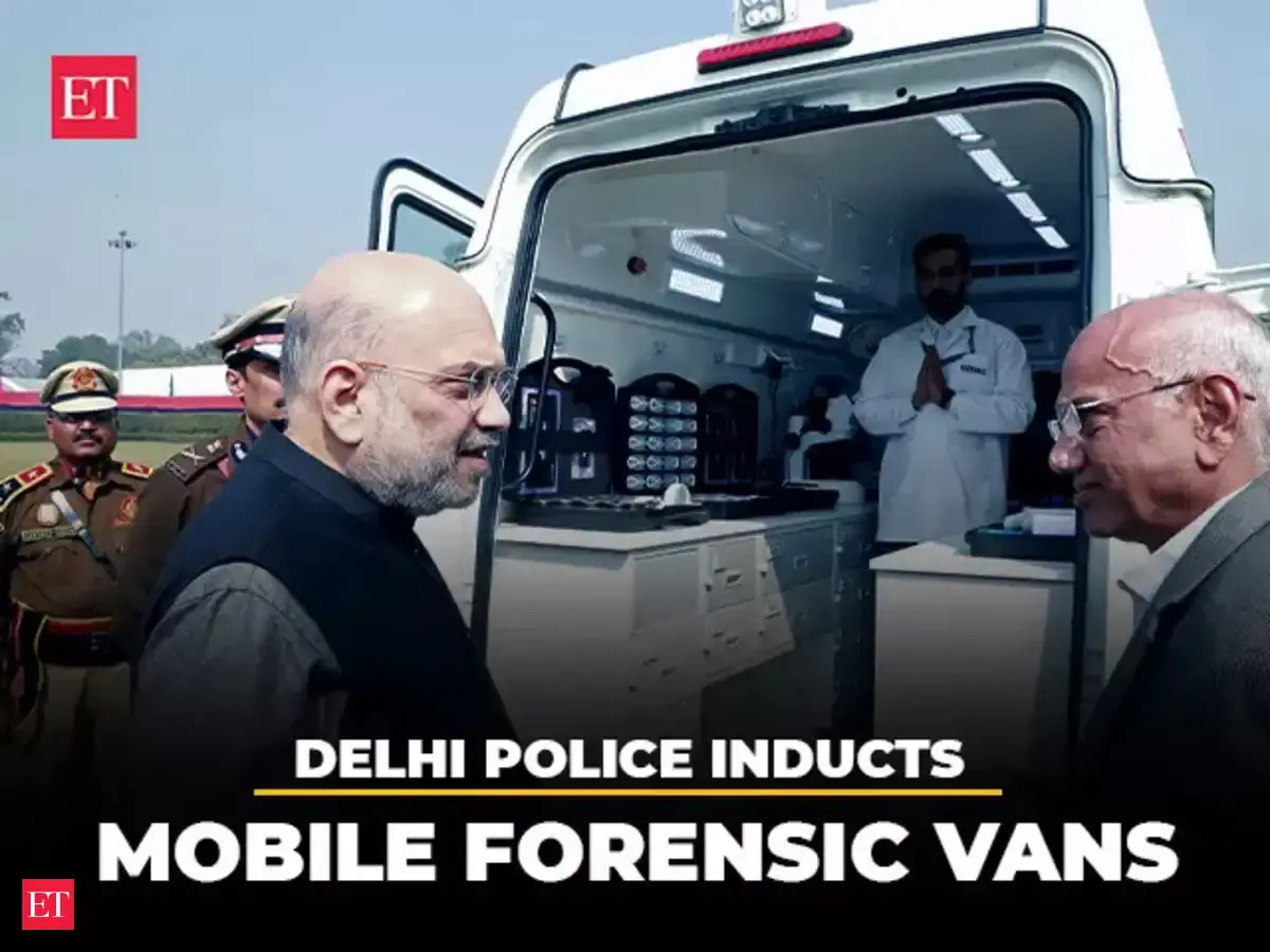 Delhi Police inducts mobile forensic vans for on-the-spot ...