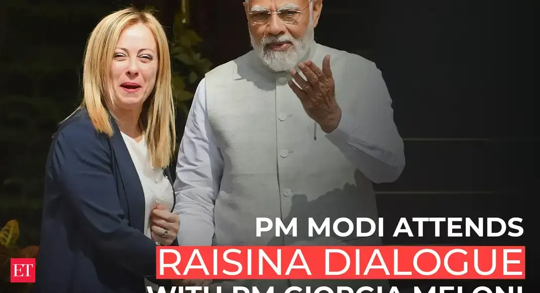 raisina dialogue: LIVE | PM Narendra Modi at Raisina Dialogue with ...