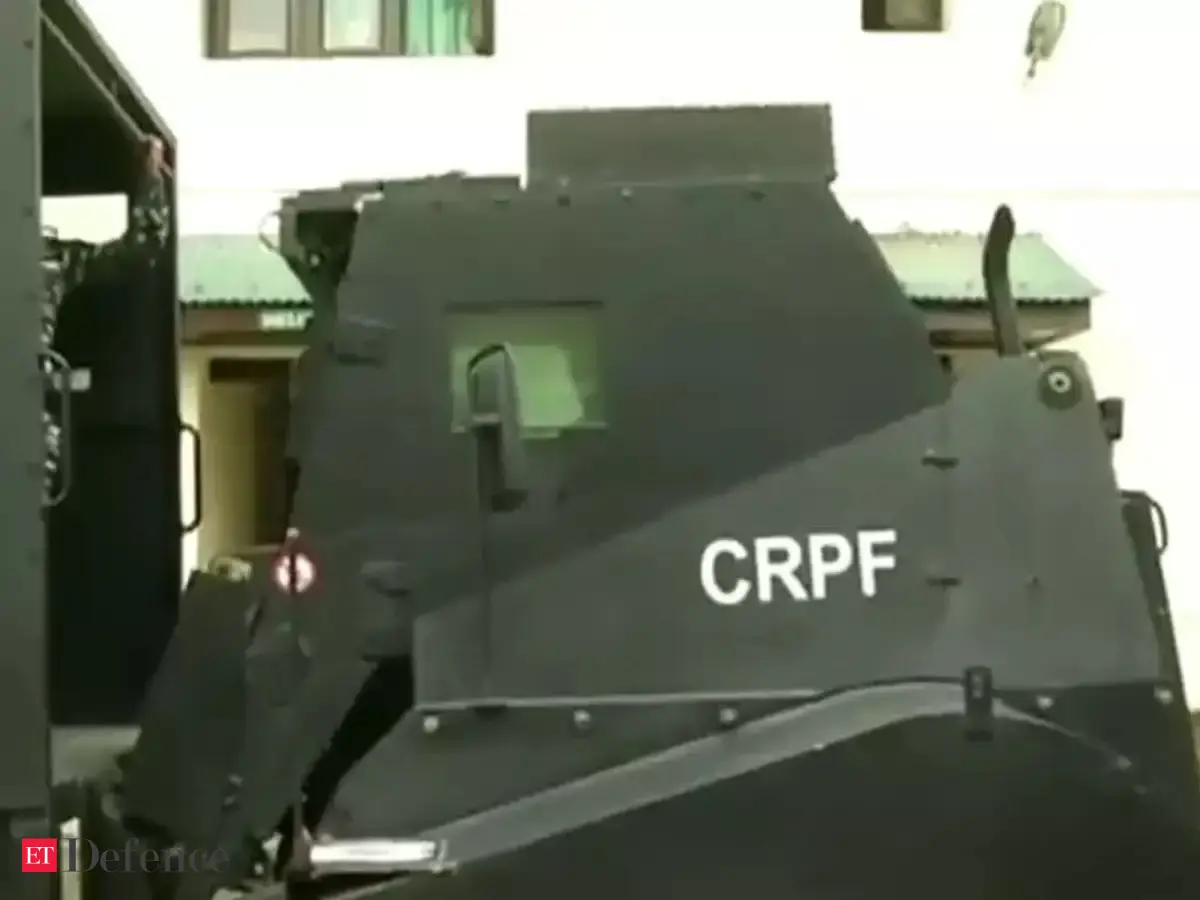 crpf vehicles: J-K: CRPF introduces new hi-tech vehicles amid surge in ...