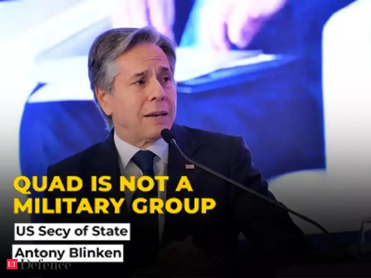 antony blinken: QUAD is a 'critical vehicle of engagement', not a ...