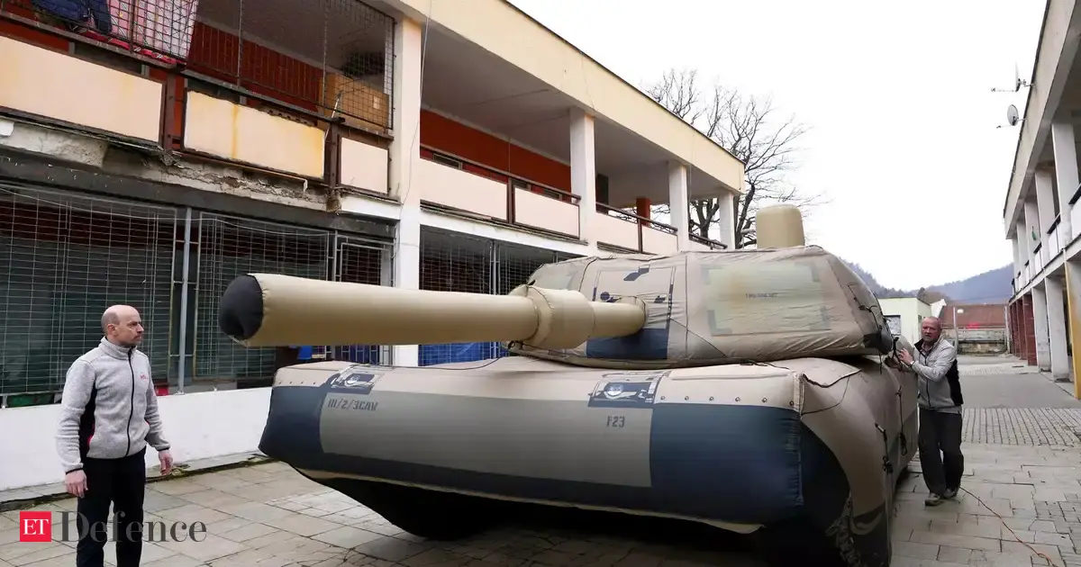 Inflatable tanks, missiles: Czech firm makes decoy armaments - The ...
