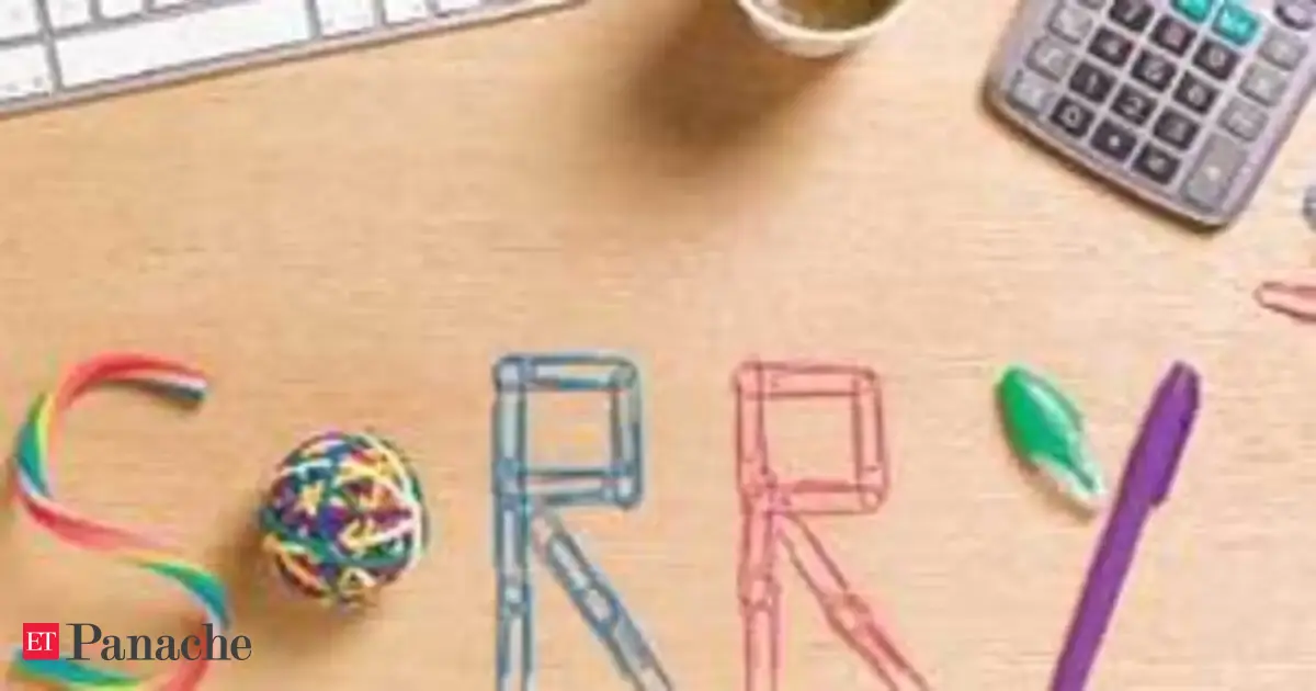 Pick the right sorry: Apologising in workplaces is an art that requires ...