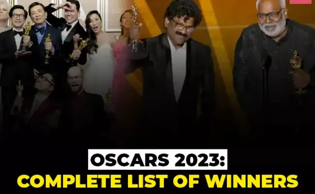 Oscars 2023 winners list: Oscars 2023 complete list of winners ...