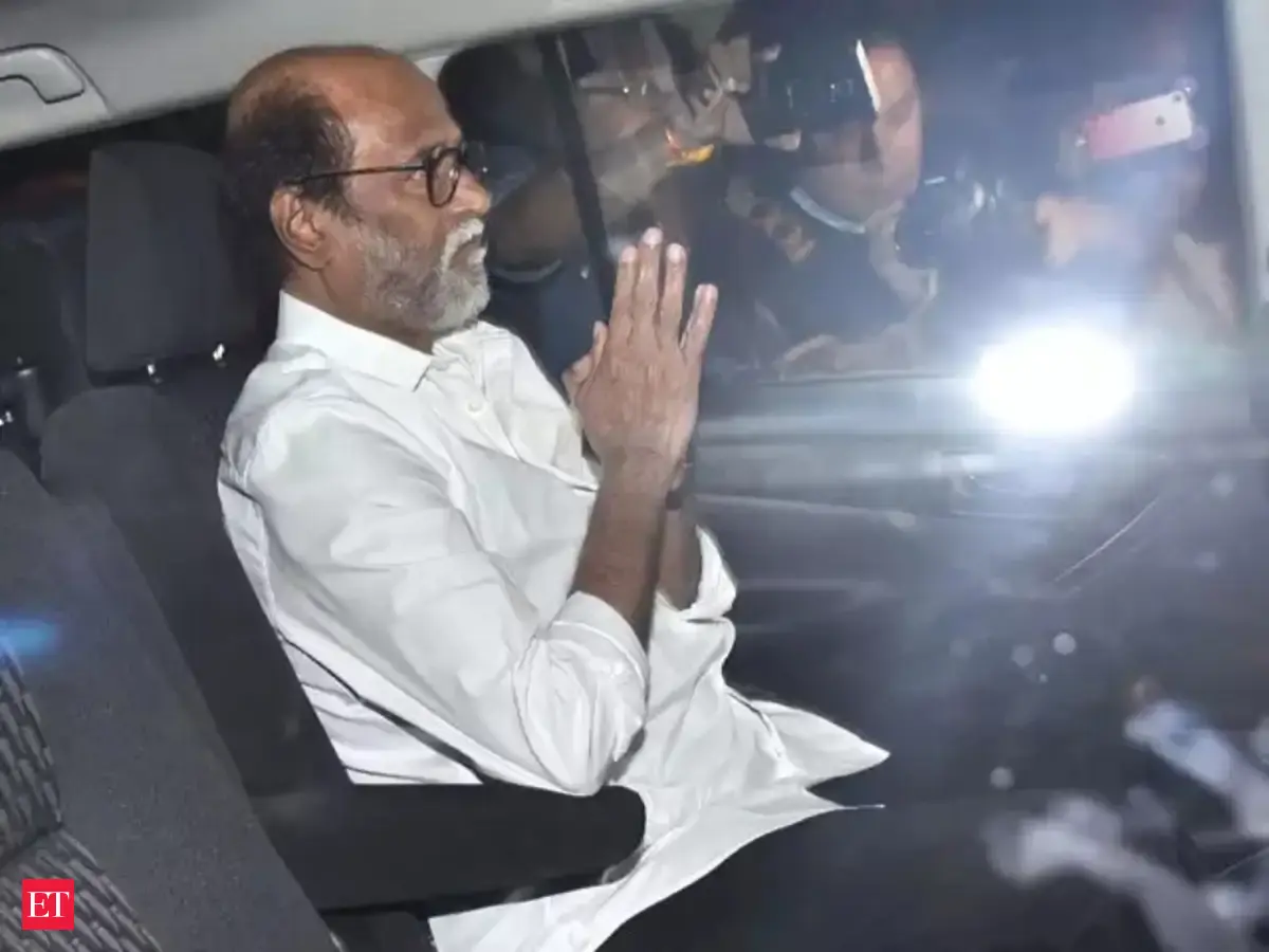 Actor Rajinikanth meets former Maharashtra CM Uddhav Thackeray at ...