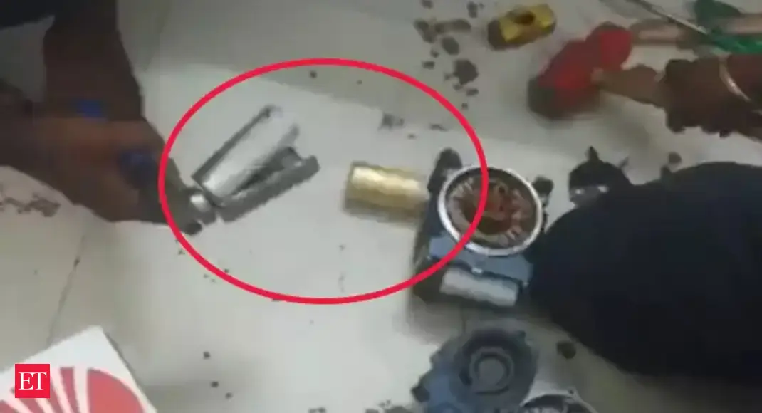 Gold worth Rs 95.15 lakh concealed inside electric motor seized at ...