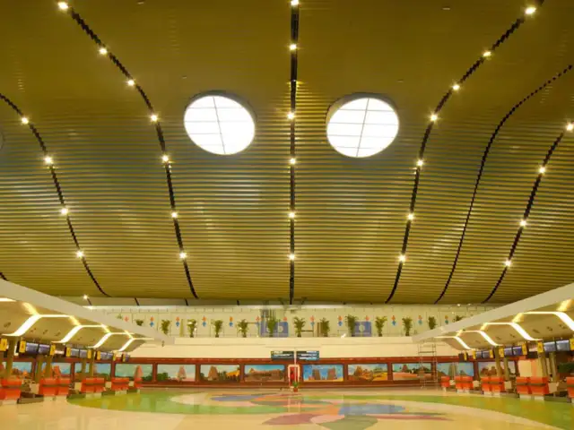 Chennai Airport Terminal: Chennai Airport becomes golden with new ...