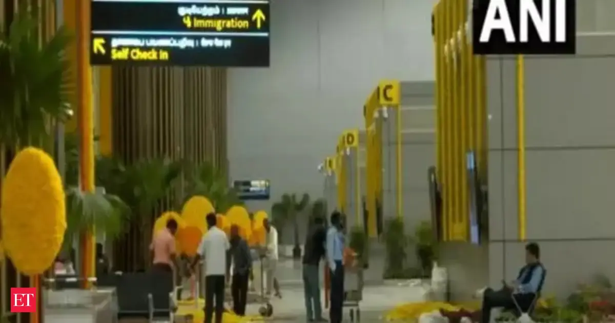 chennai: New Chennai airport terminal to provide world-class experience ...