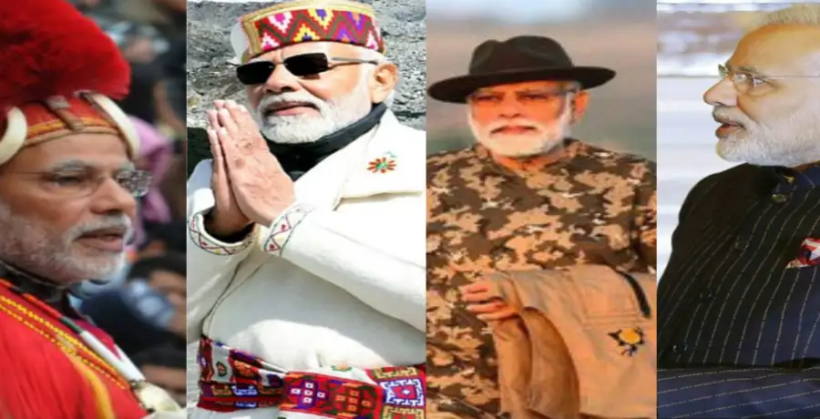 PM Narendra Modi Looks: 10 times when PM Modi made headlines for his ...