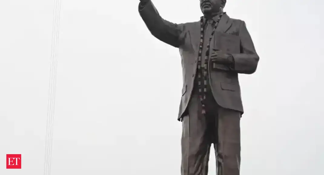 Ambedkar statue: Telangana CM KCR unveils 125 ft-tall statue of Dr BR Ambedkar in Hyderabad ...