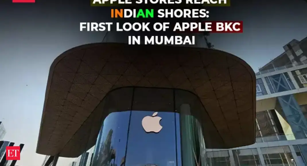 apple: Apple stores reach Indian shores: First look of Apple BKC in ...