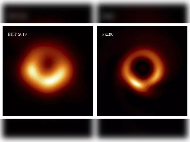 First picture of a black hole gets an AI makeover - The Economic Times