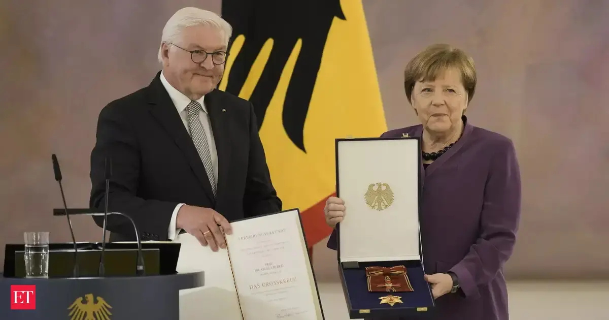 merkel: Angela Merkel decorated with highest German honor - The ...