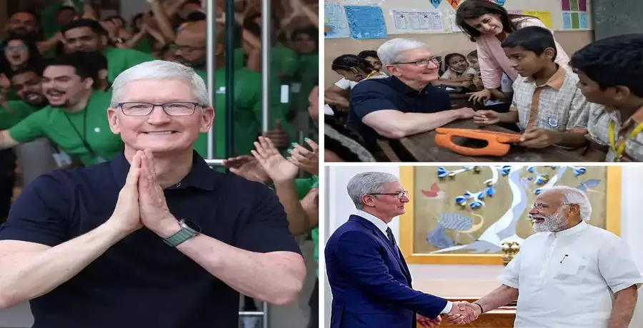 Tim Cook india: From Vada Pav To Meeting PM Modi: Inside Tim Cook's ...