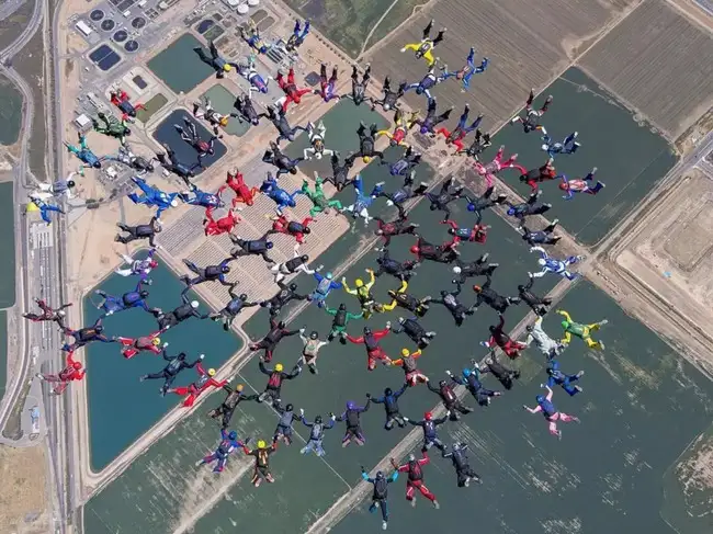 Skydiving: Why should youngsters have all the fun? 101 senior citizens ...