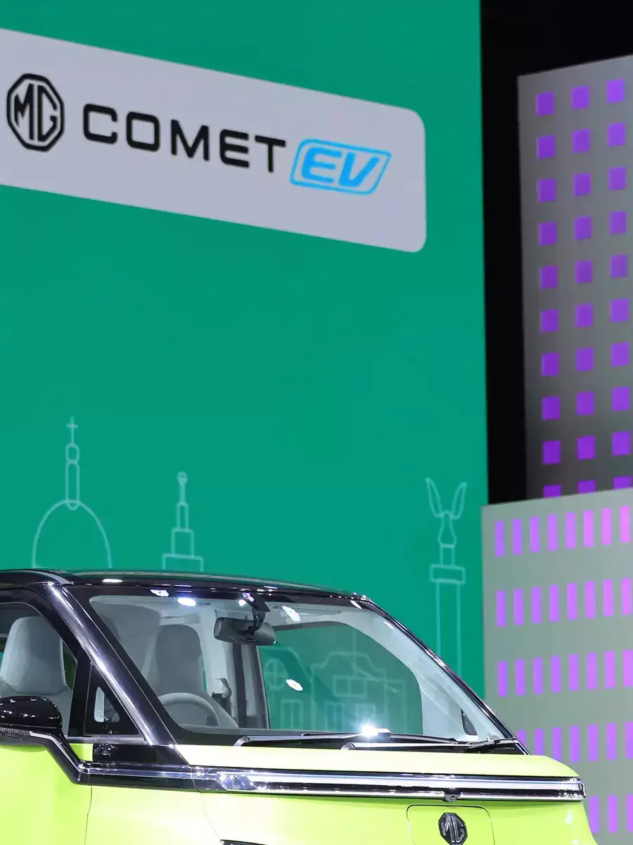 MG Comet EV: Meet MG Comet, India's smallest electric car | EconomicTimes
