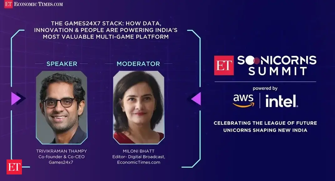 ET Soonicorns Summit: Games24x7’s Trivikraman Thampy on building a $2 ...