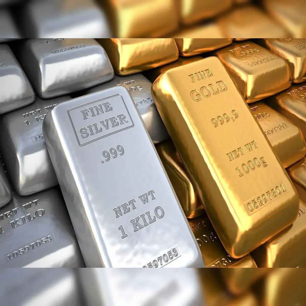 Gold Silver Material