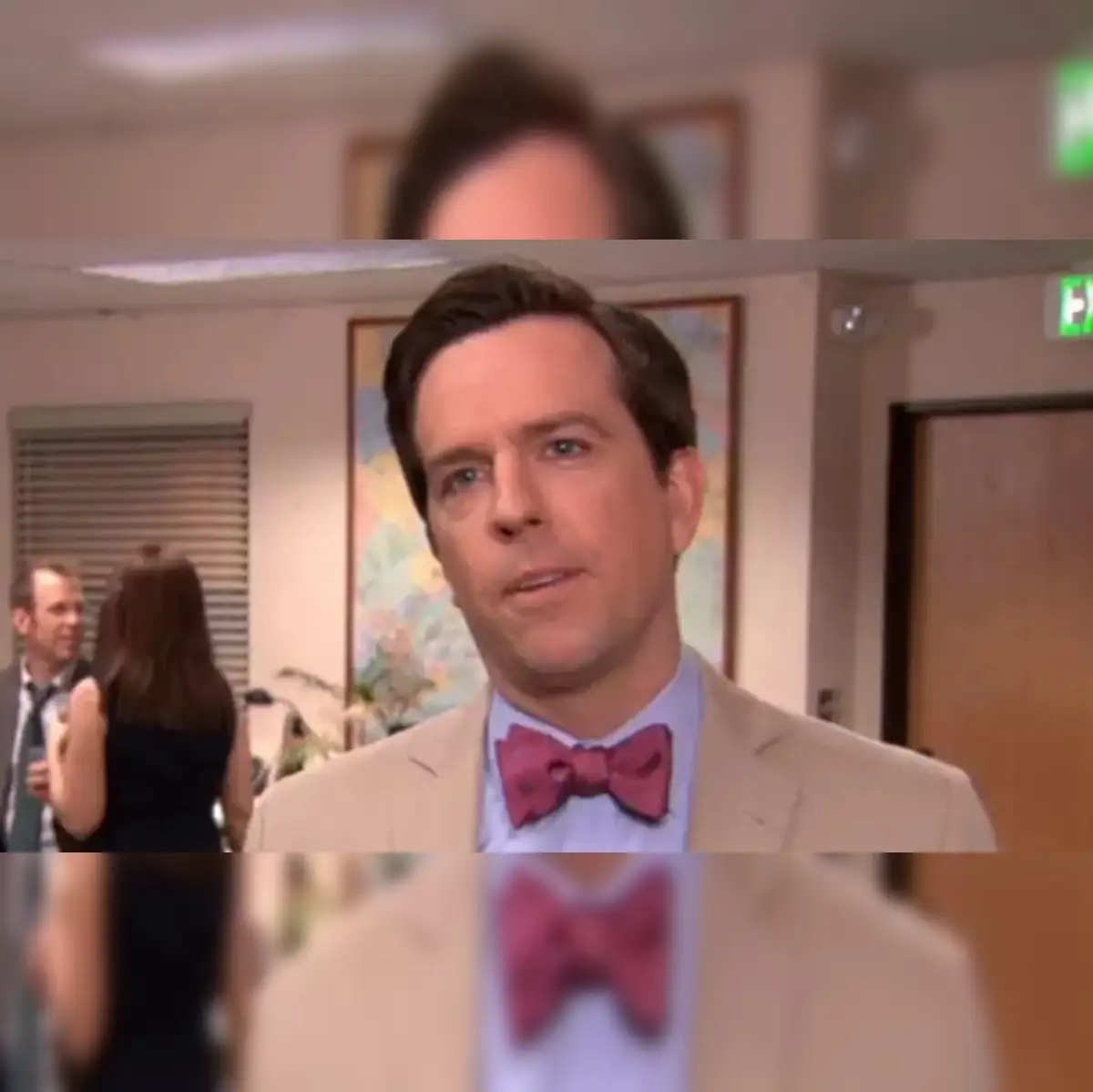 andy bernard the office talking about winning