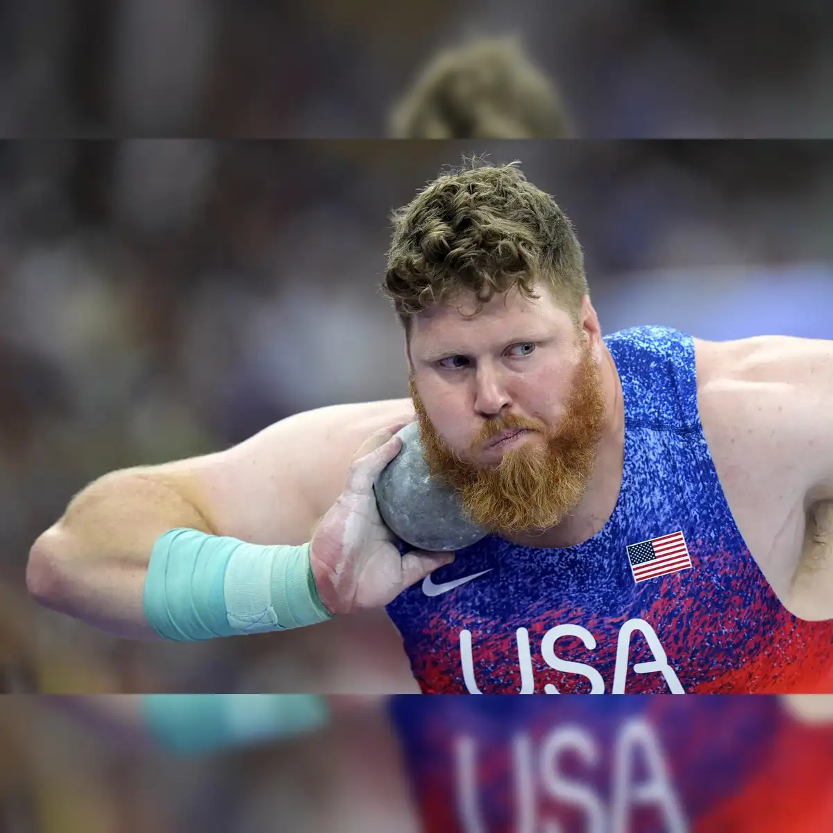 Olympic Shot Put Face