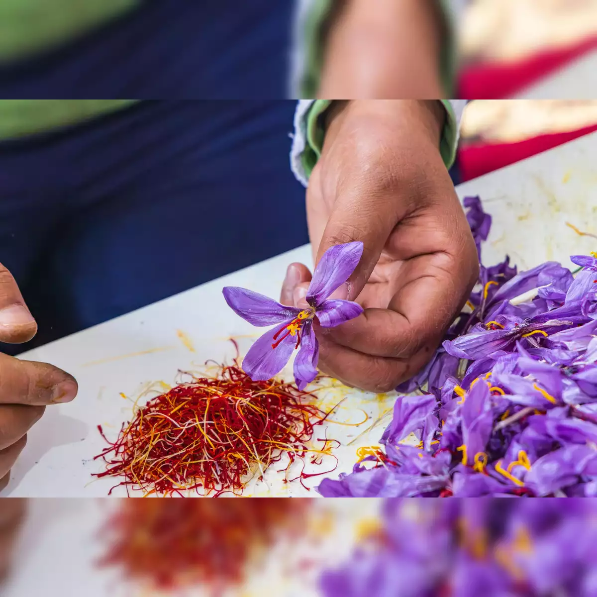 how much is saffron per kg