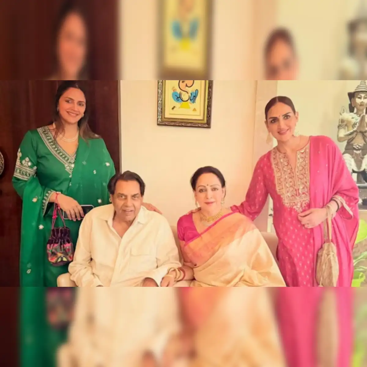 Hema Malini And Daughters