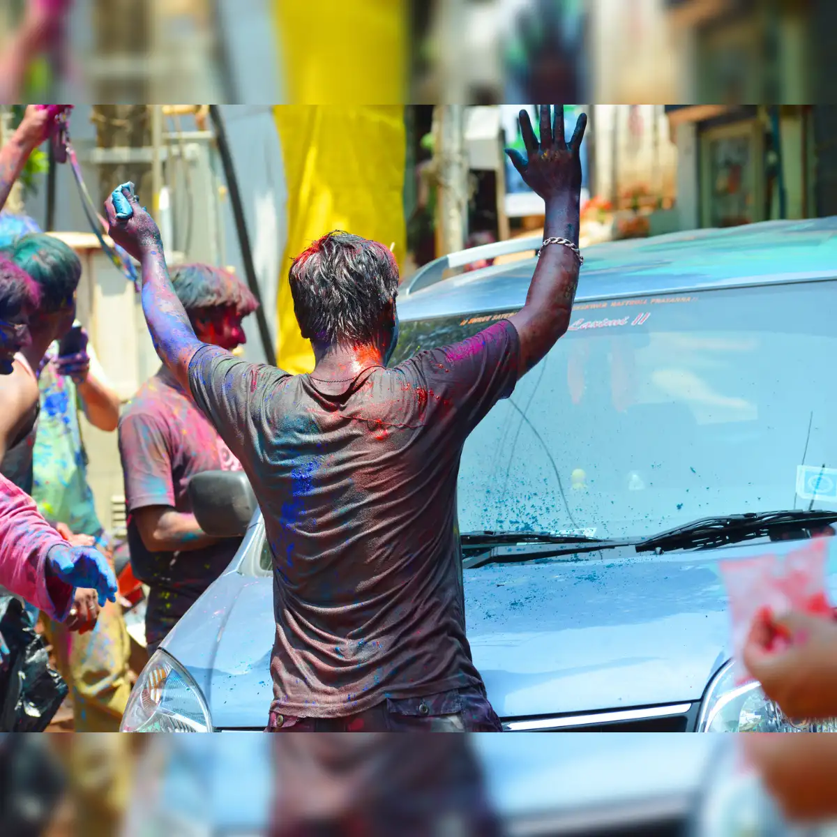 Holi Colours Images