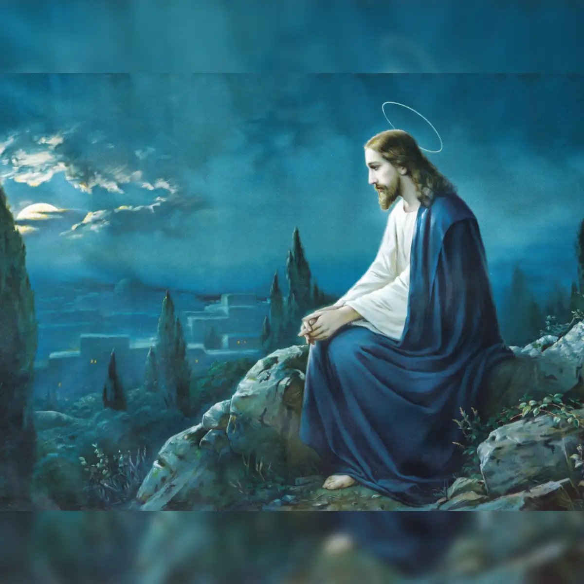 Holy Week Images Of Jesus Religious Illustration For Holy Week.