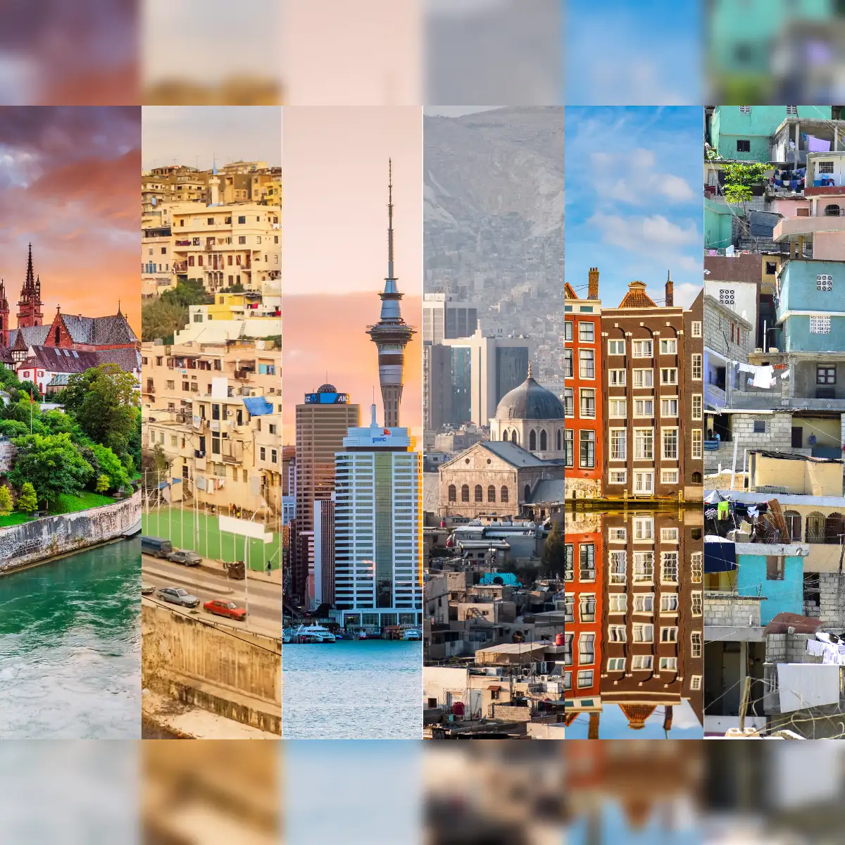 Beautiful Downtowns Around The World