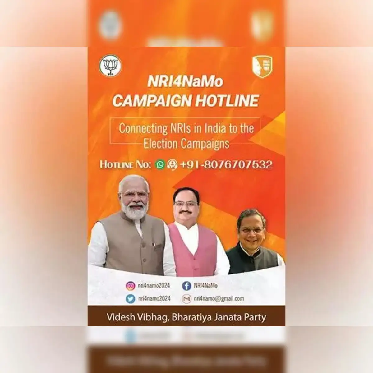 Indian Election Campaign Posters